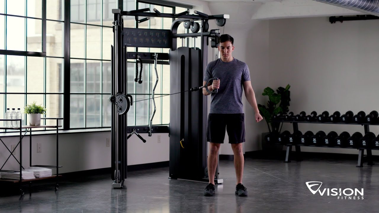 Vision Functional Trainer-Internal Rotation - YouTube
