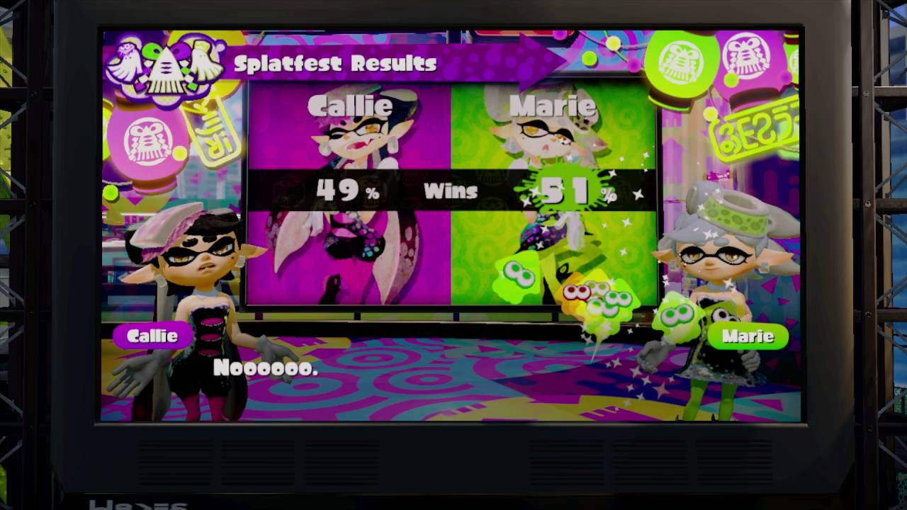 Final Splatfest Results!! - YouTube
