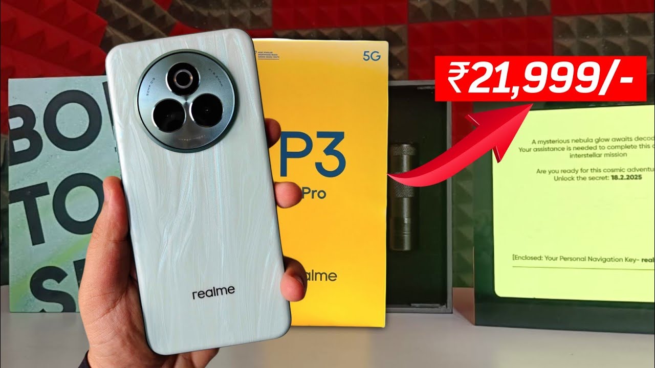 Realme P3 Pro 5G Unboxing & Price In India | Realme P3 Pro Launch Date ...