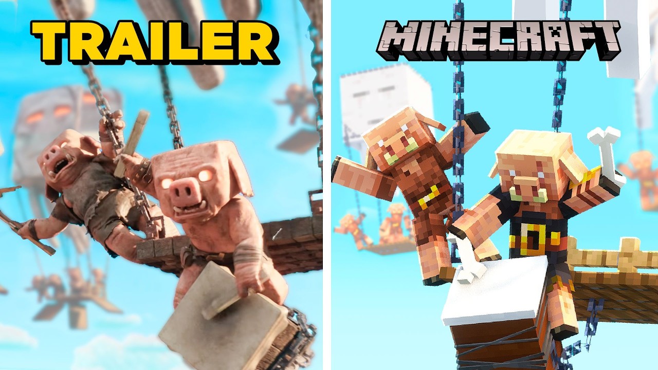 I Remade the Minecraft Movie Trailer, But Better - YouTube
