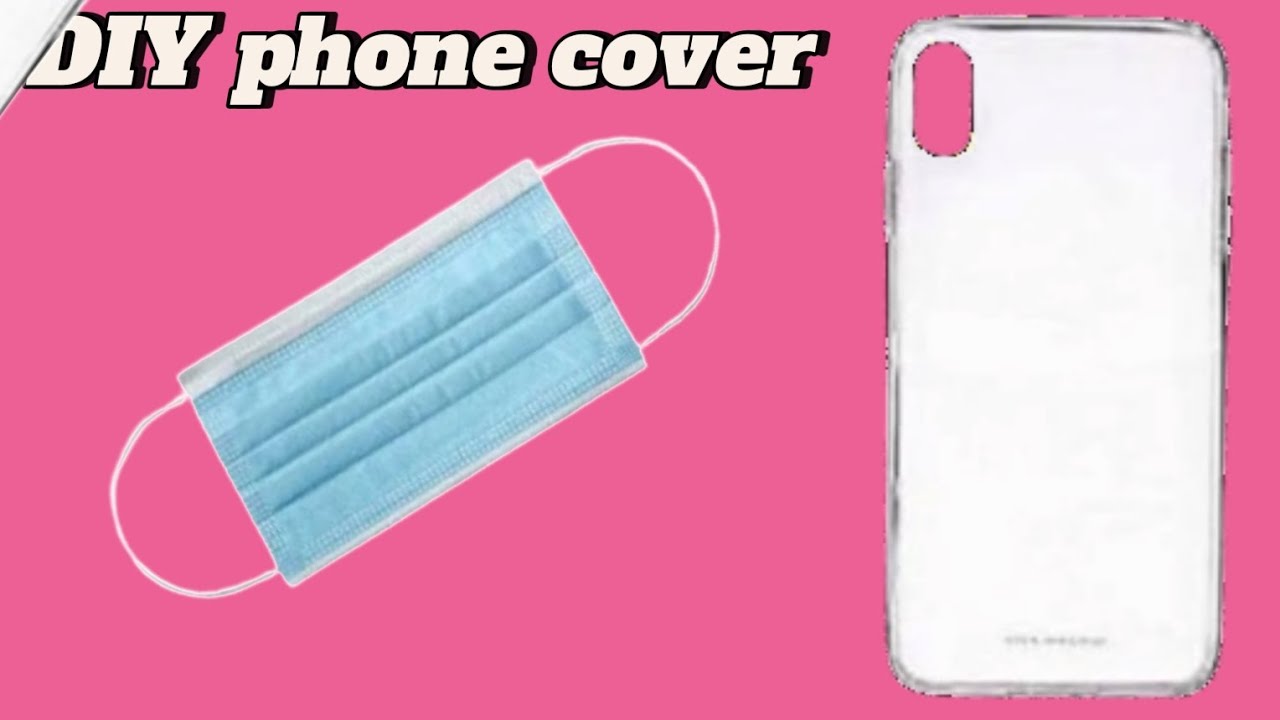 DIY mobile cover || Glitter paper phone cover - YouTube