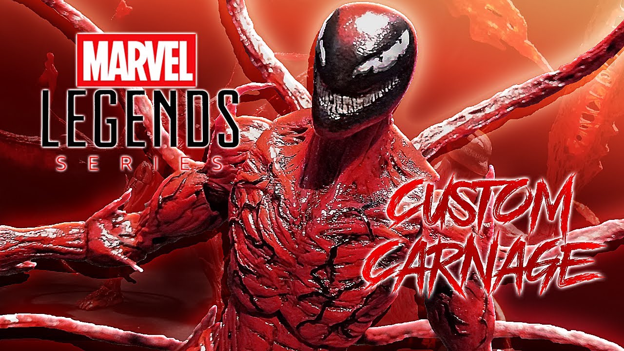 MARVEL LEGENDS MOVIE CARNAGE - Custom Figure | Tutorial and showcase ...