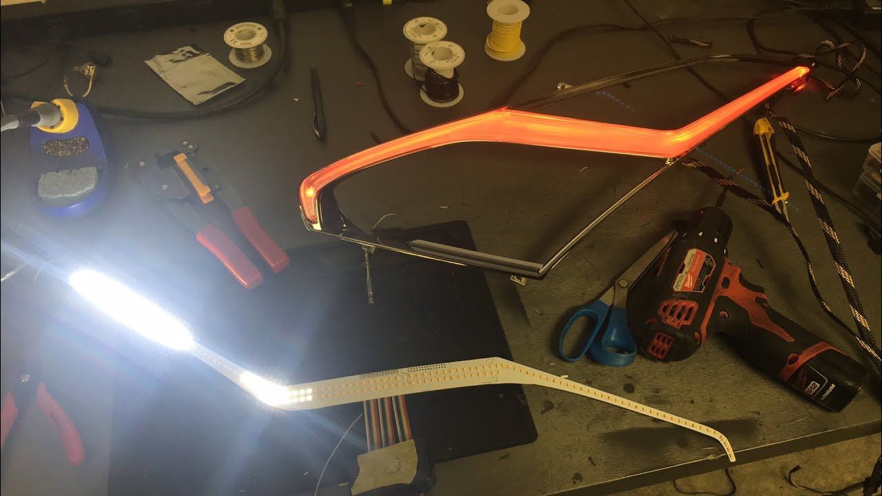 Coolest Nissan GTR LED lights I’ve ever worked with 🔥 - YouTube