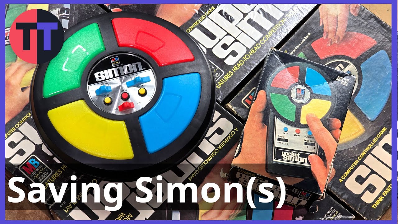 1978 Simon Repairs and Tests (Also Super and Pocket Simons) Pt3 - YouTube