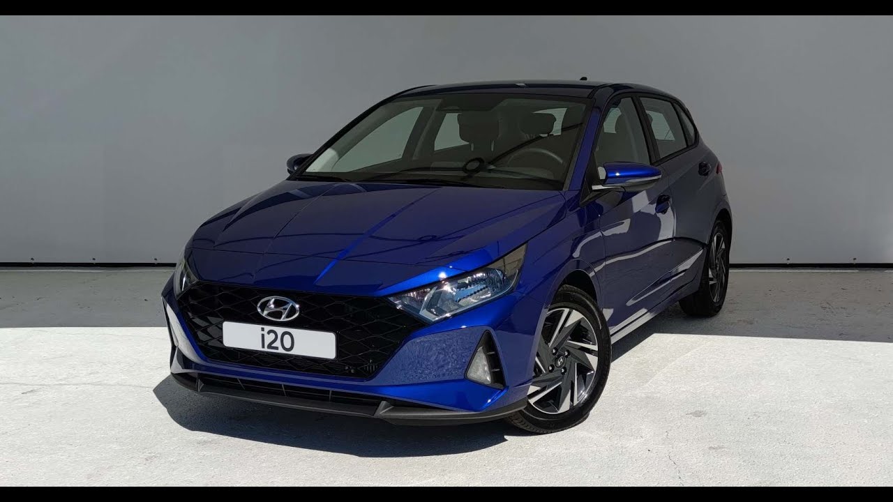HYUNDAI I20 KLASS 100CV INTENSE BLUE - YouTube