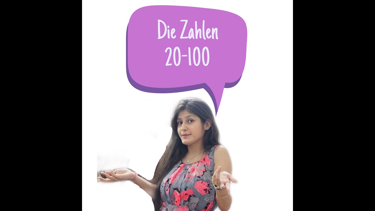Counting 20-100 | German Numbers| Basics German for beginners - YouTube
