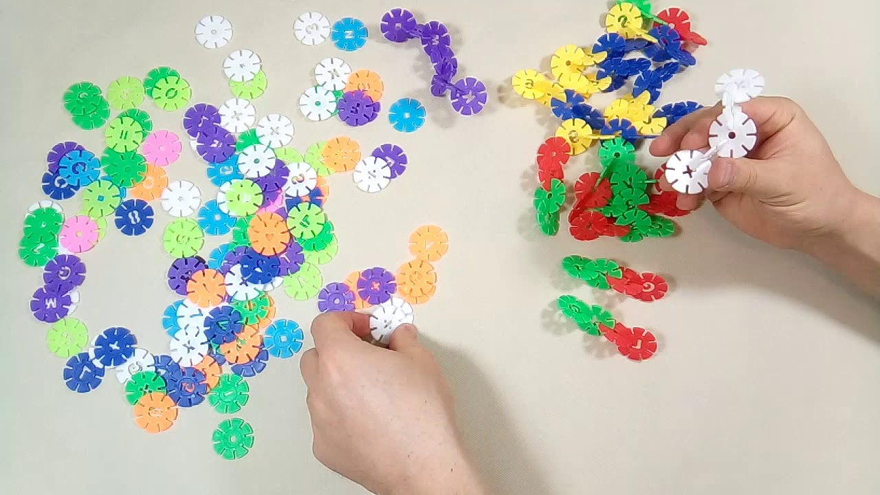 How to make a DNA Strand from Snowflake building blocks! - YouTube