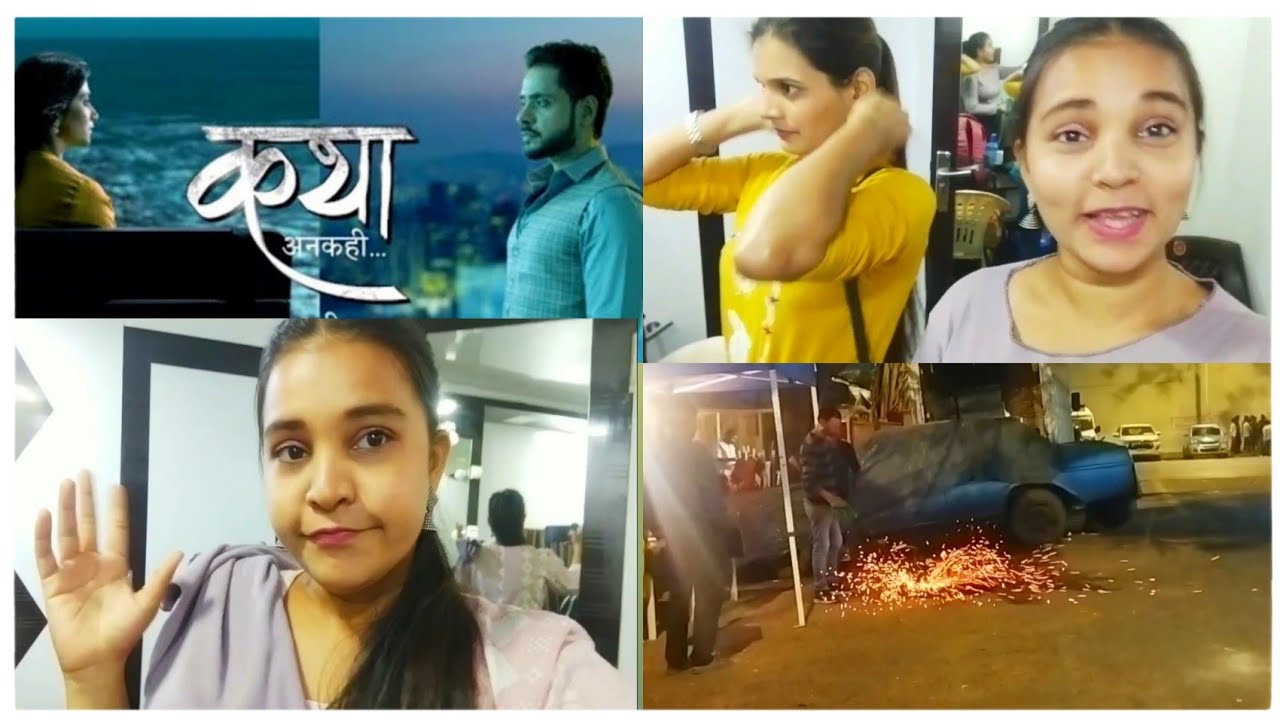 KATHA ANKAHEE Serials 😉 | Baarish Sence | Promo Shoot | Vlogs #202 ...