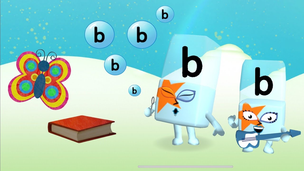 ALPHABLOCKS : WRITE LETTER SOUND B, FIND FAVOURITE THINGS BOOK ...