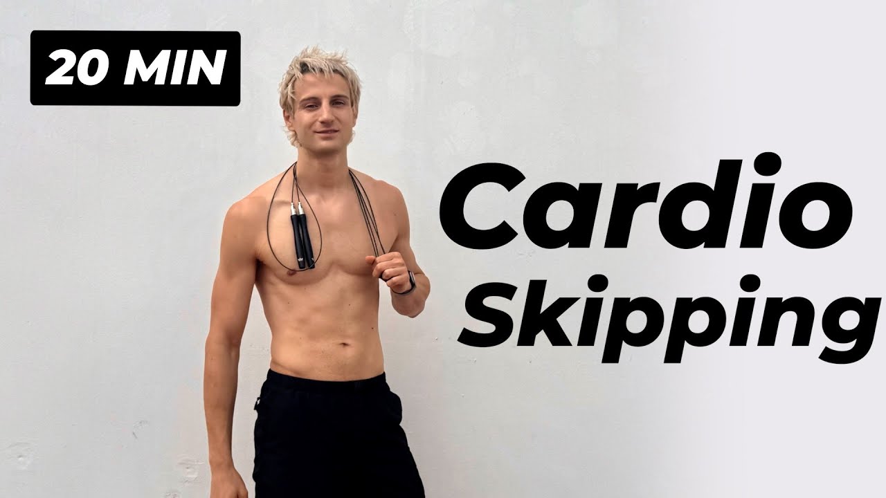 20 MIN Skipping Cardio Workout | Jump Rope Full Body HIIT | Burn ...