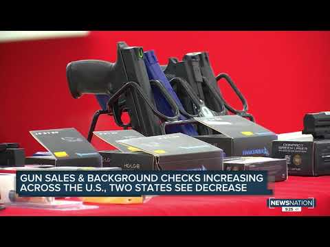 Background checks for firearm purchases up in 2020 - YouTube