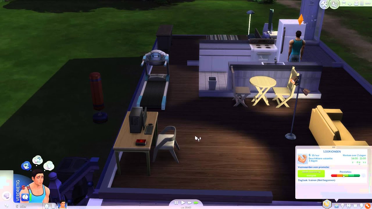 Let's Play The Sims 4! Episode 2 - New Skills! - YouTube