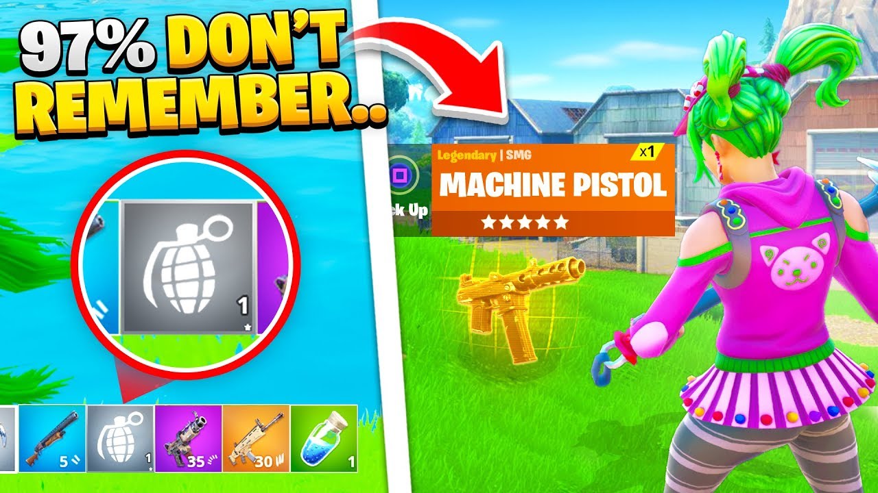 10 Things Only Fortnite OG's Remember - YouTube