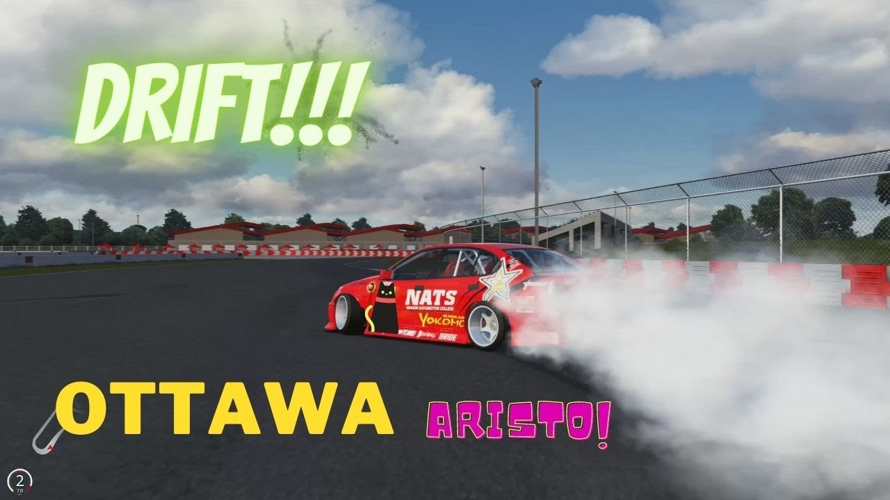 Assetto Corsa - Toyota Aristo - Ottawa Drift Circuit - HD PC 4K - YouTube