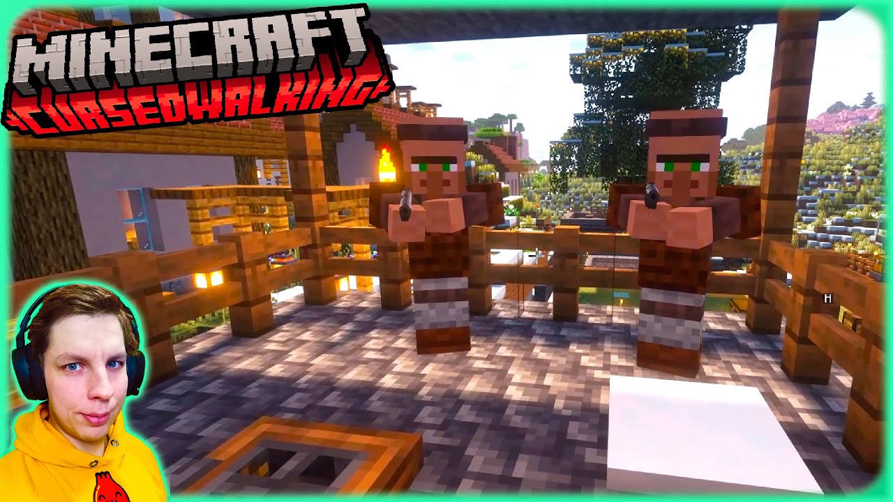 I'm ARMING My Own GUARDS! | Cursed Walking Minecraft Modpack - YouTube