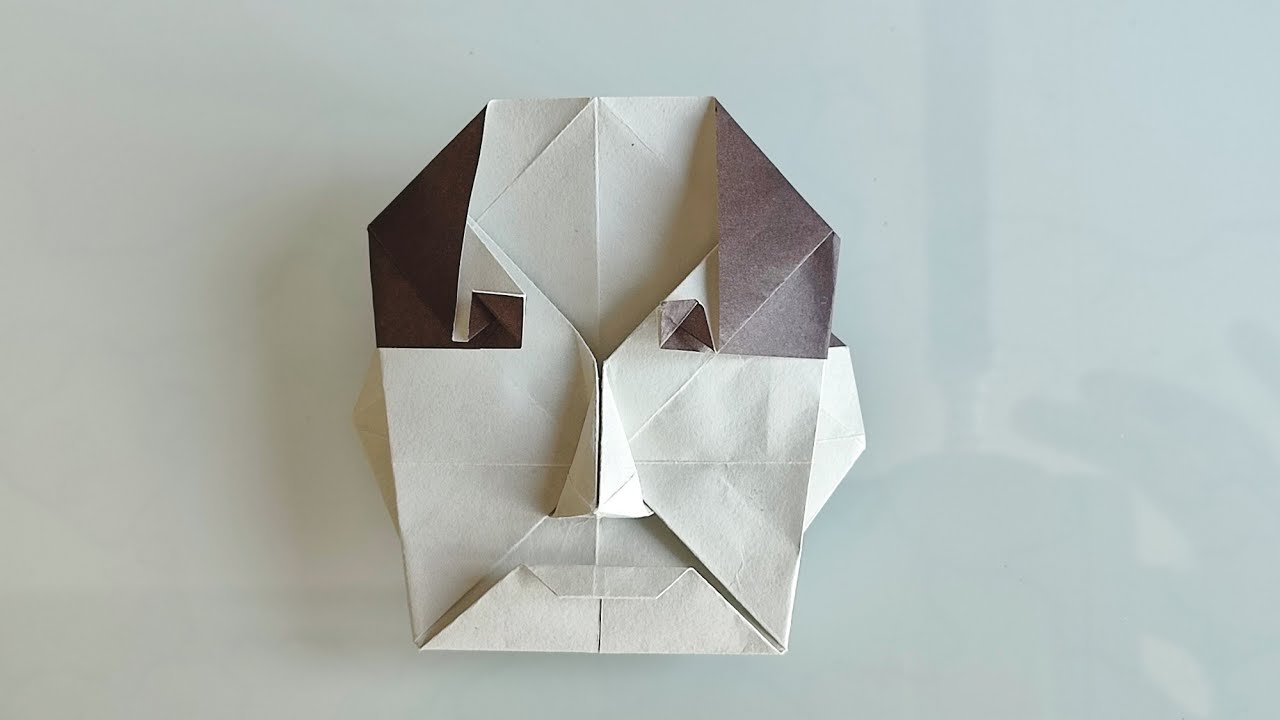 How to Make Origami Human Face - YouTube