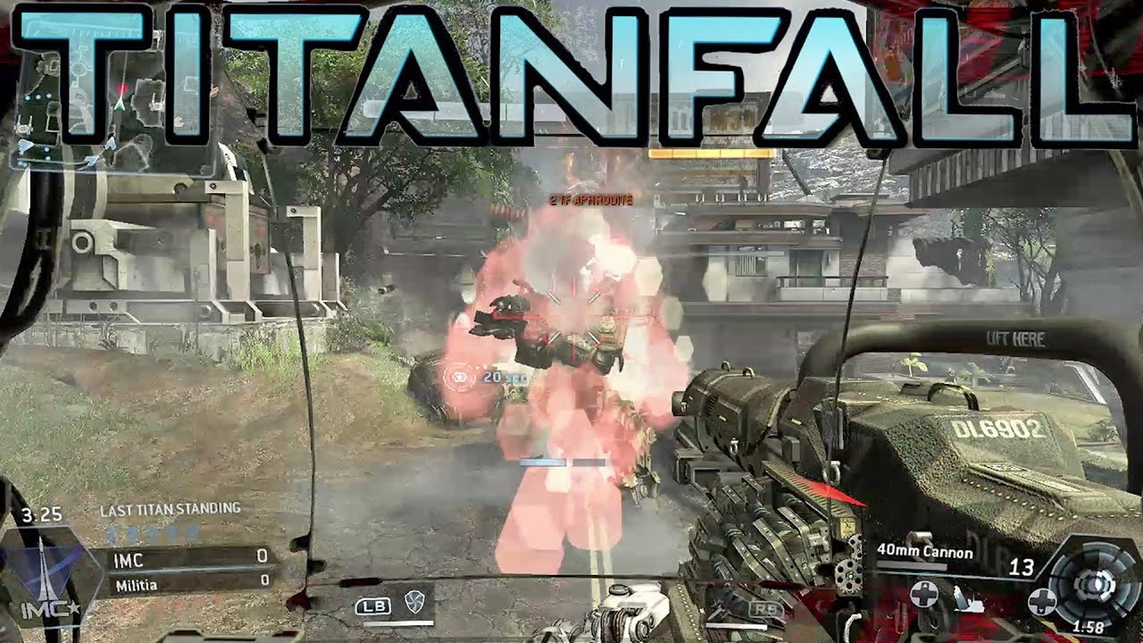 TITANFALL GAMEPLAY - Titans & Assault Rifle Rushing! - (Titanfall Beta ...