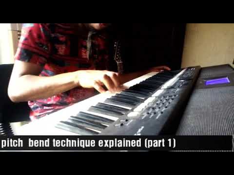 How to use the pitch bend(part1) - YouTube
