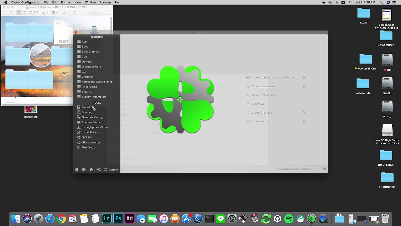 ทำตัวลง hackintosh clover config kext - YouTube