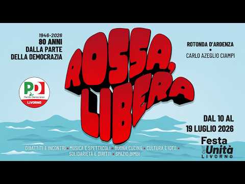 I tiranni, le guerre e noi | Arturo Scotto con Laura Boldrini | Festa dell'Unità Livorno 2026