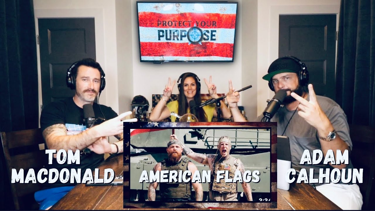 Military Veterans React to Tom MacDonald & Adam Calhoun - "American ...