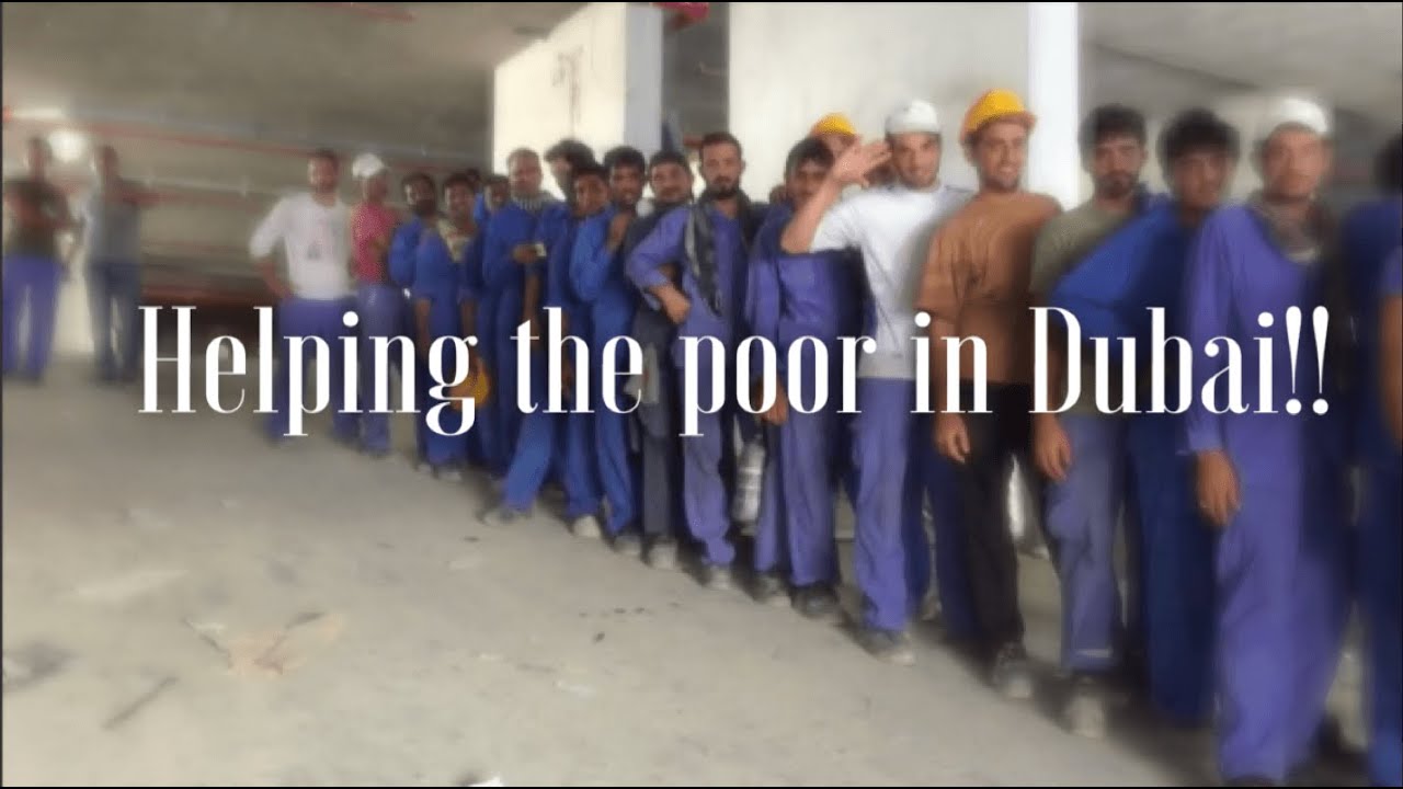 Helping the poor in dubai! - YouTube