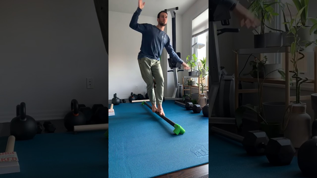 Tandem stance - YouTube