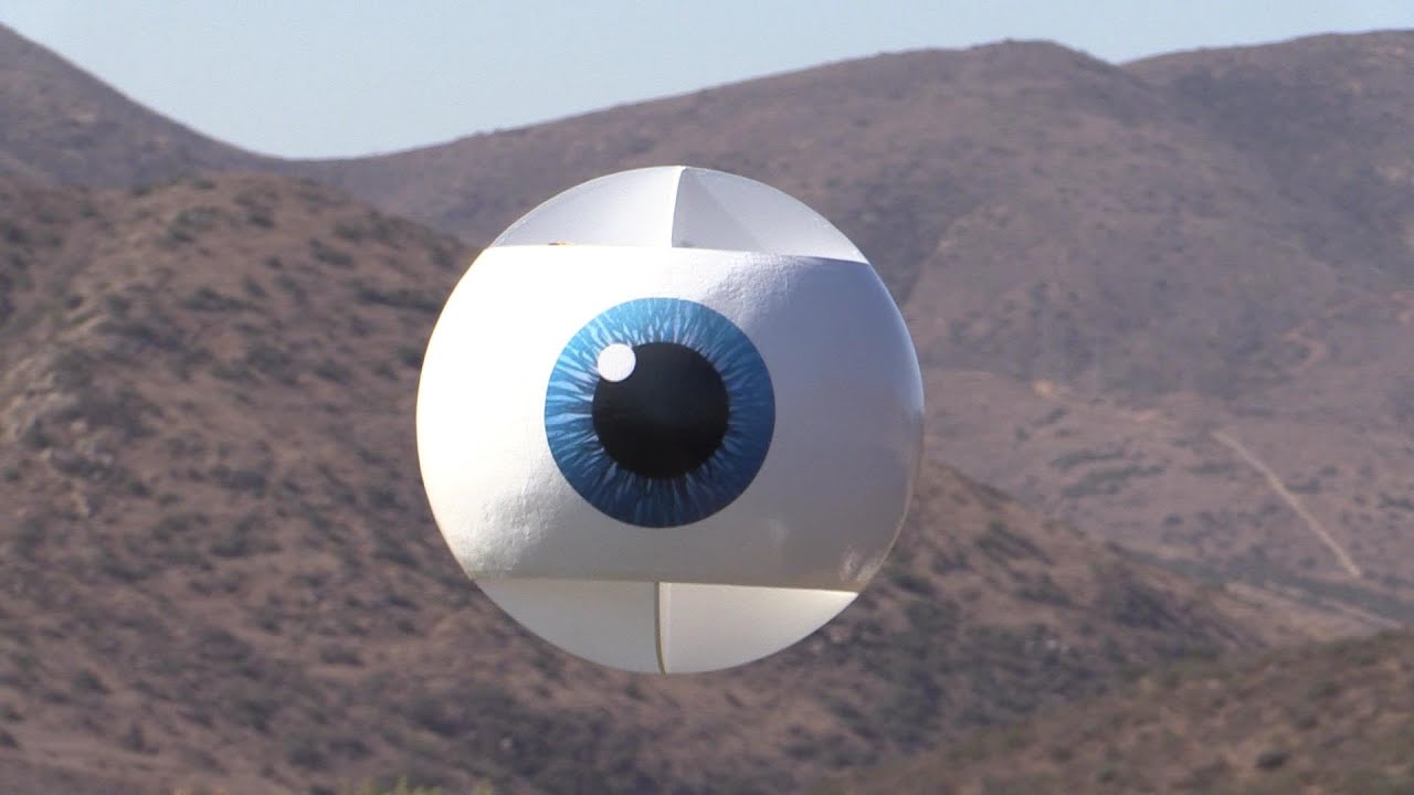 Flying Eyeball by Otto Dieffenbach for New Eyes - YouTube