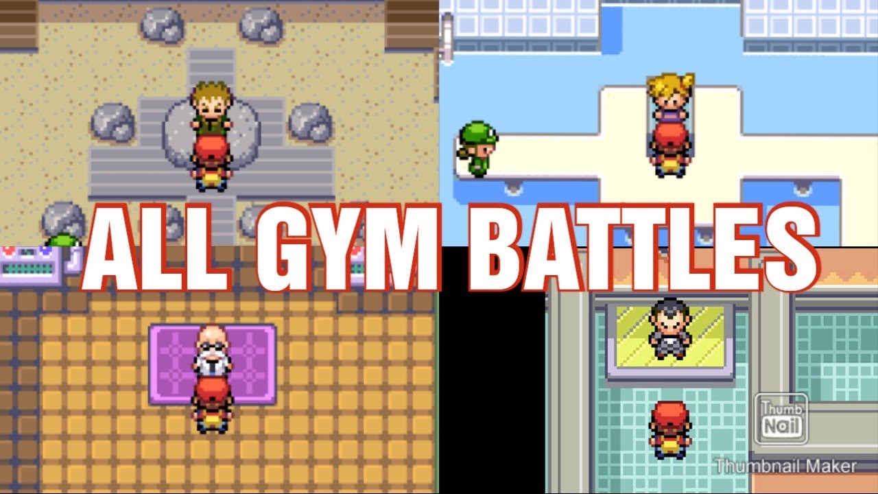 Pokemon Fire Red/Leaf Green All Gym Leaders and Battles - 2025 GAMEPLAY ...