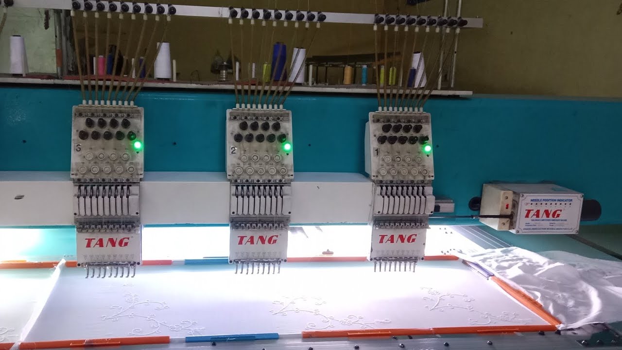 suit making process computer Embroidery Designs Tang - YouTube