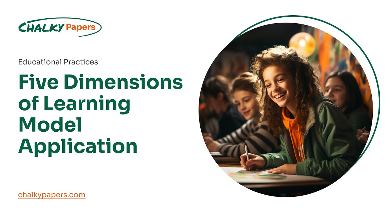 Five Dimensions of Learning Model Application - Essay Example - YouTube