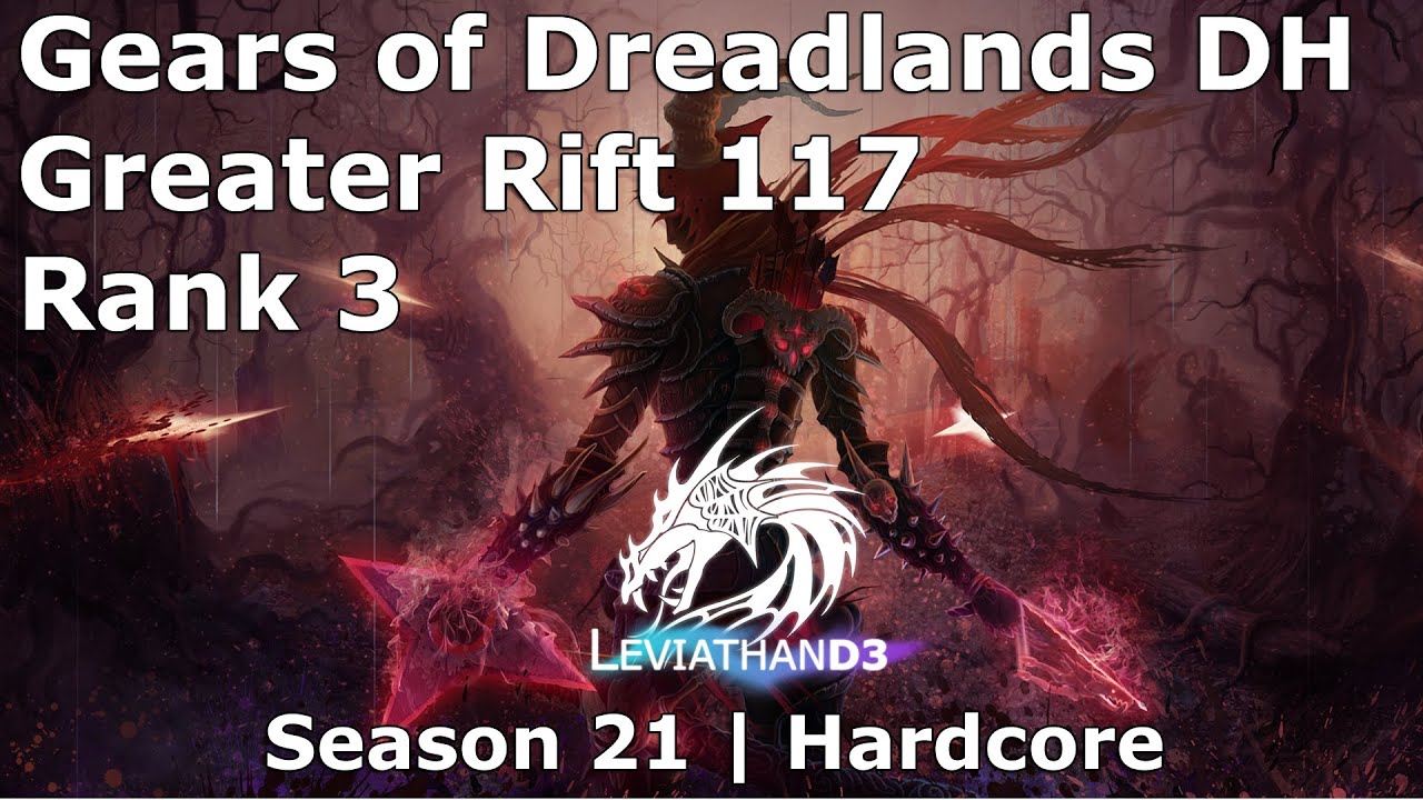 [Diablo 3] Hardcore Demon Hunter | GOD Hungering Arrow | GR 117 Season ...