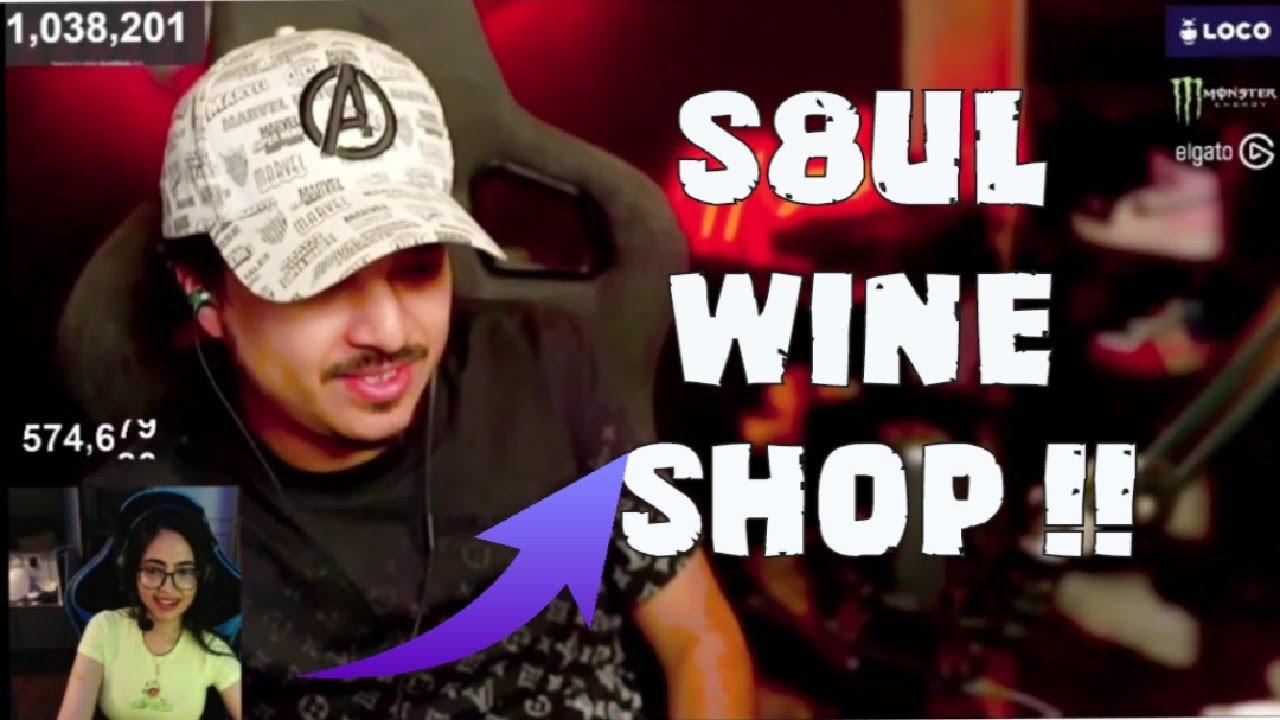 @KaashPlays reaction on S8UL Wine shop - YouTube