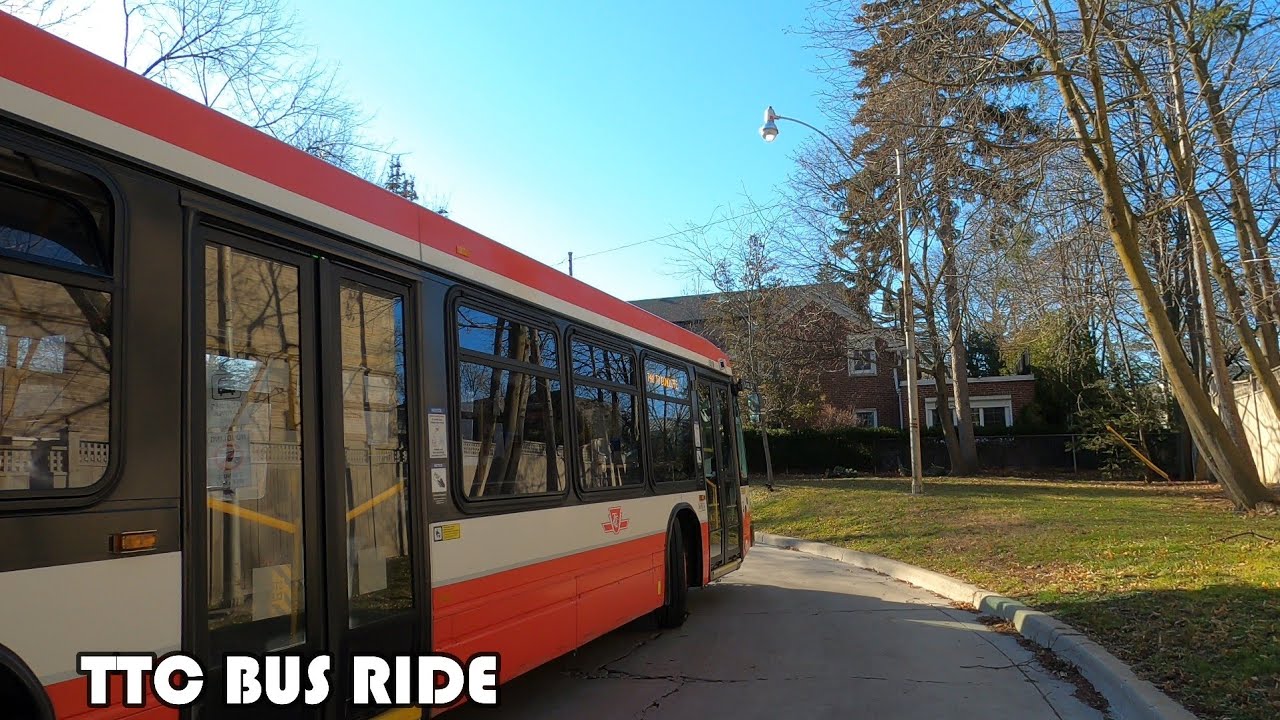 TTC Route 74 Bus Ride From St. Clair Station To Doncliffe Loop - YouTube