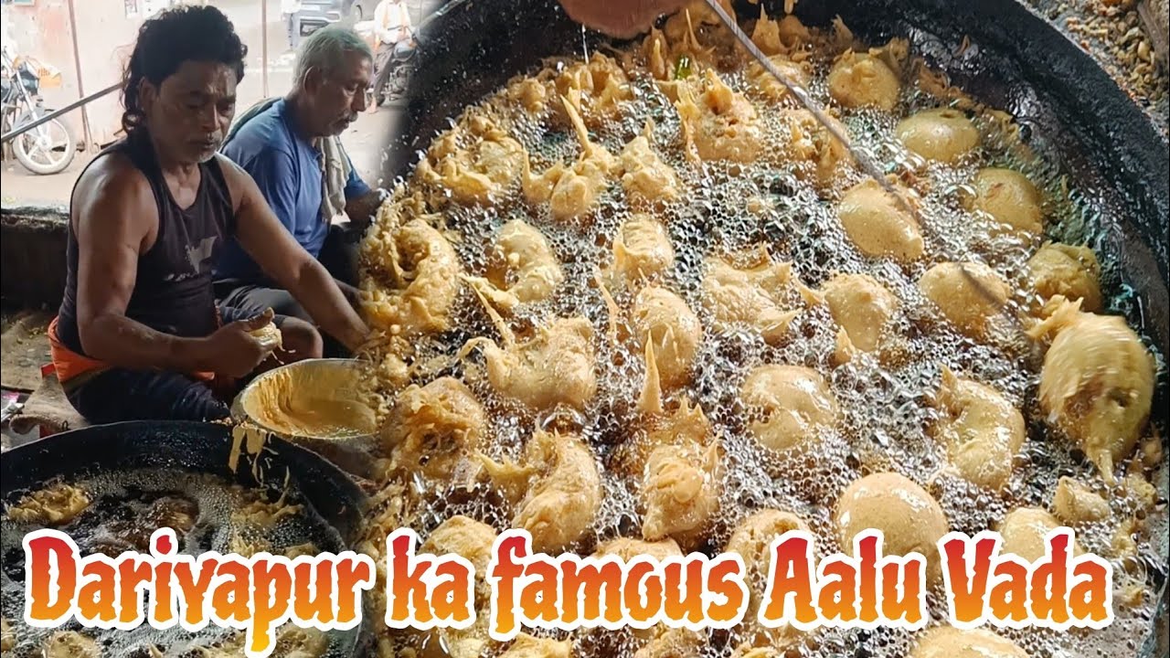 Dariyapur ka Famous Aloo Vada | Aloo Vada Dariyapur | Indian Food ...