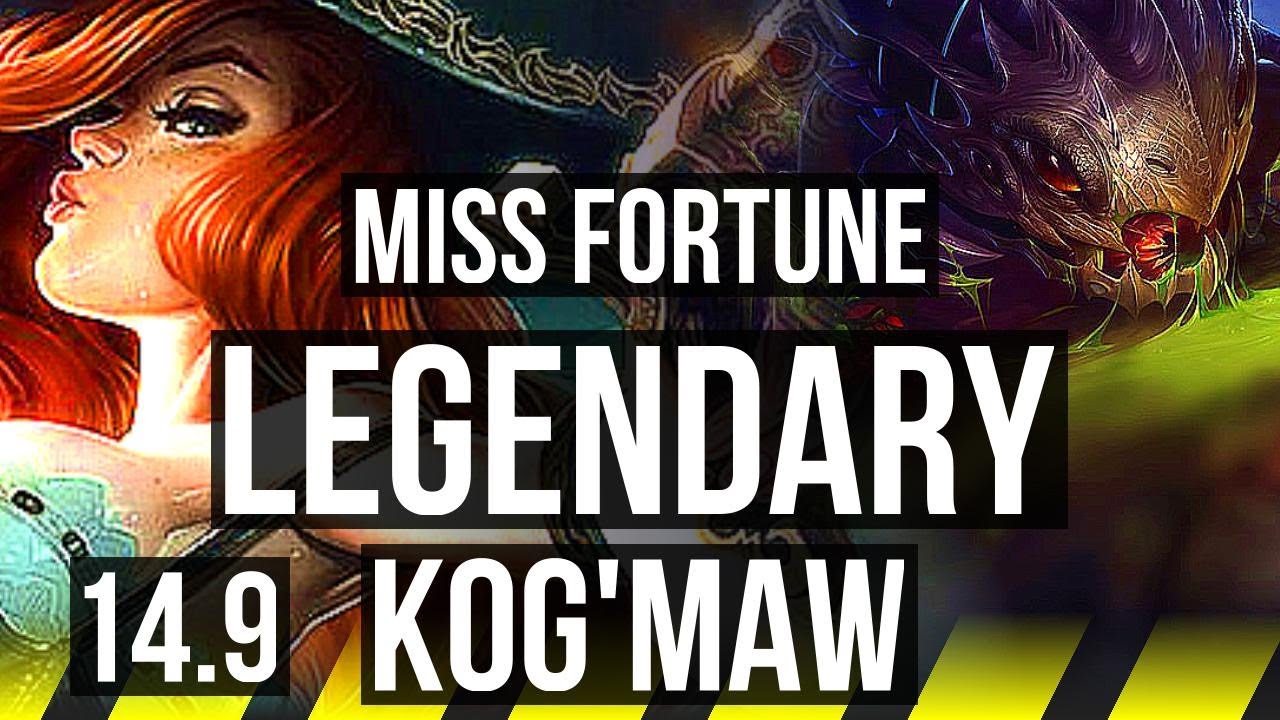 MISS FORTUNE & Skarner vs KOG'MAW & Lulu (ADC) | Legendary, 22/4/5 ...