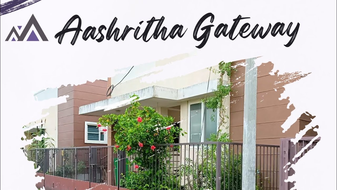 Aashritha Gateway, Ready to Occupy the 2BHK flats & Individual Home ...