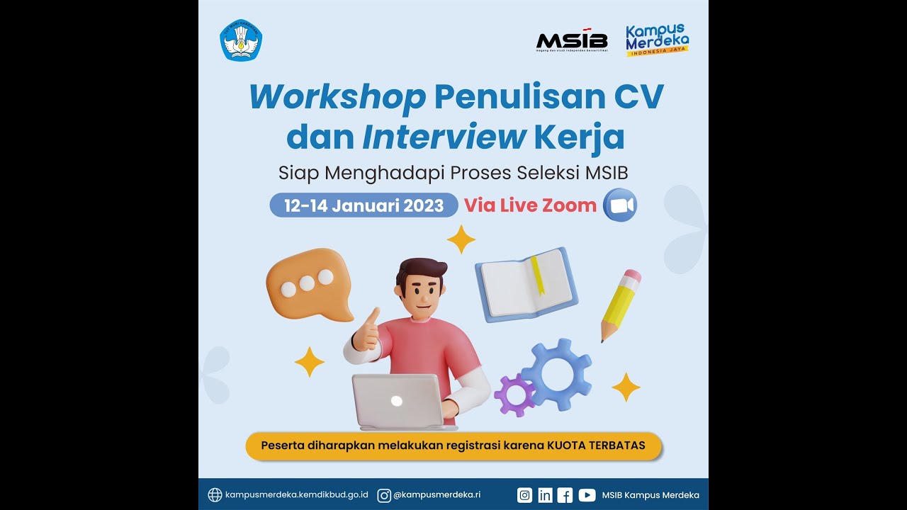 Pelatihan CV dan Interview MSIB 2023 Hari Ke-2 - YouTube