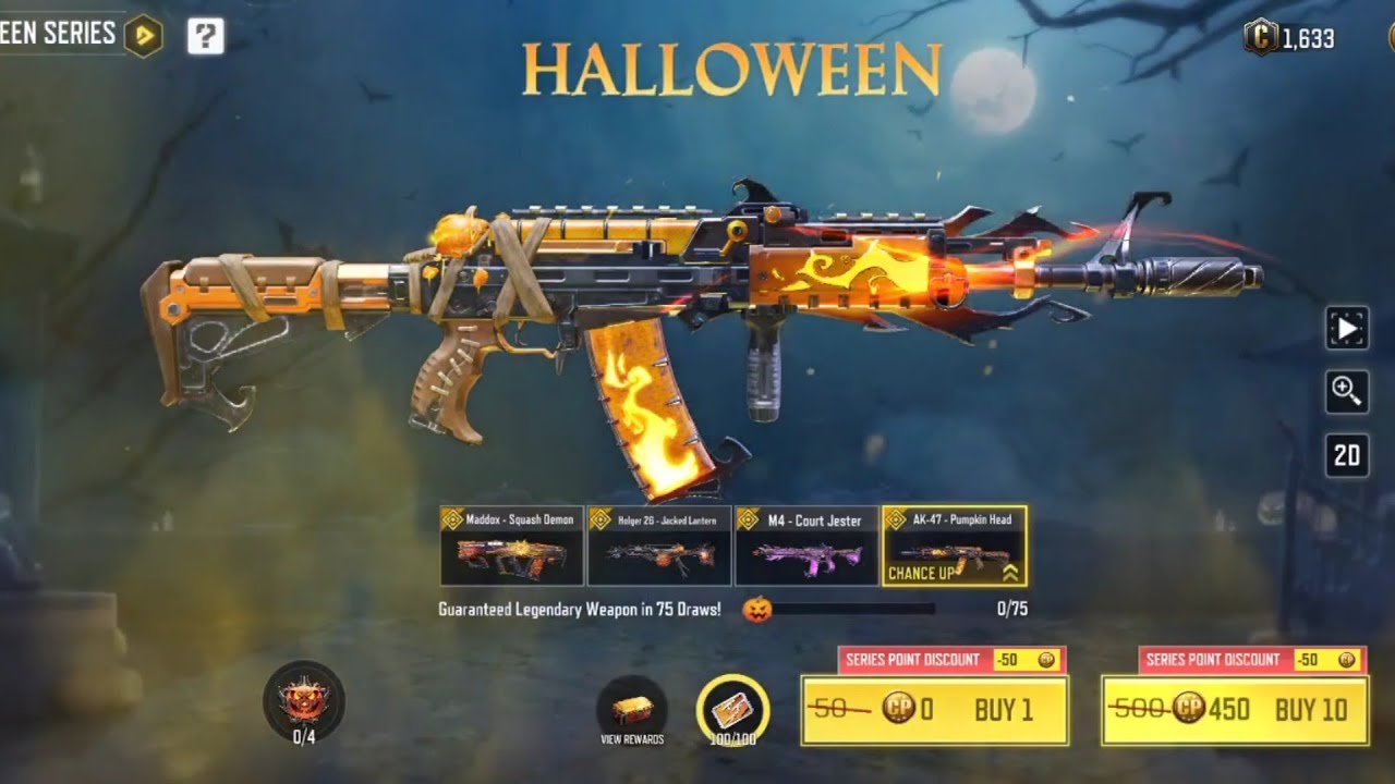 Halloween Series Armory | Free 13 draws of Legendary Event | Watch to ...
