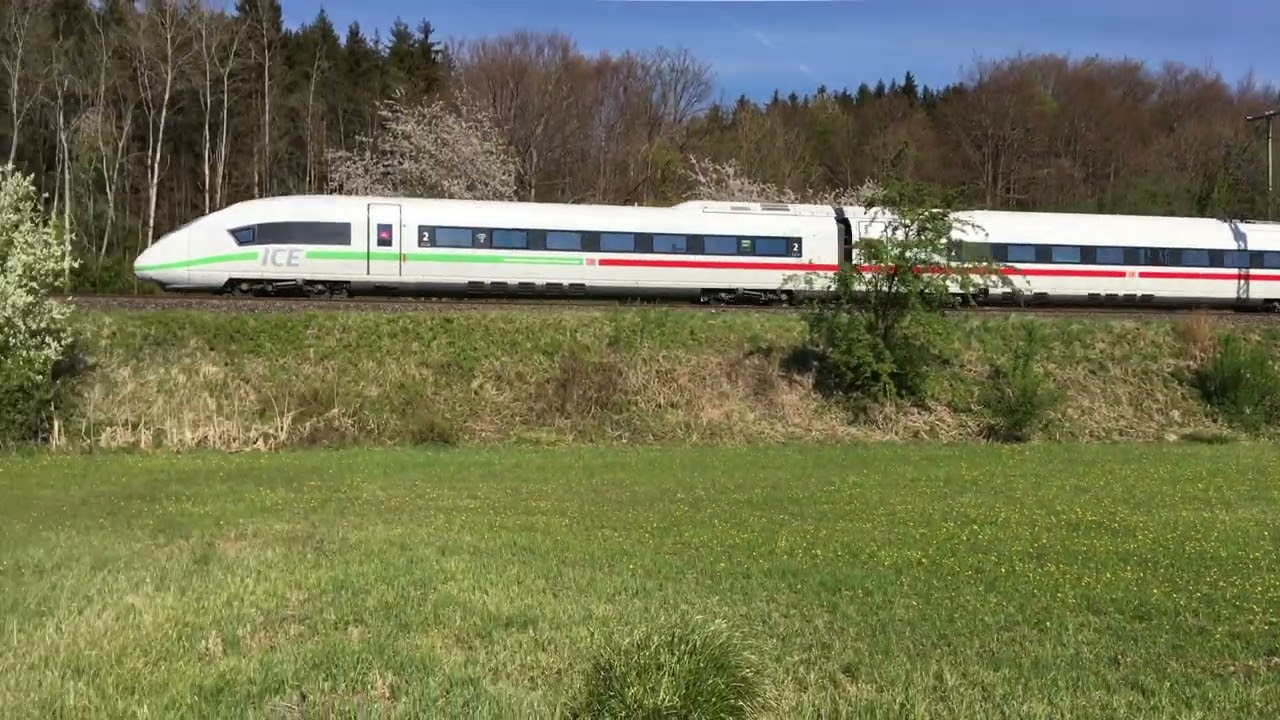 ICE 3 "Velaro" auf der Südbahn - YouTube