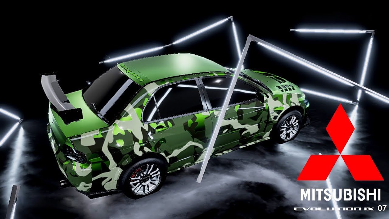 NFS Heat - Mitsubishi Lancer Evolution IX - YouTube