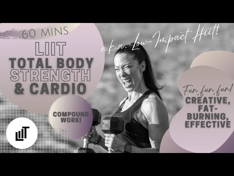 LIIT! Low-Impact Interval Training - Low-Impact HIIT Class! Burn Fat ...