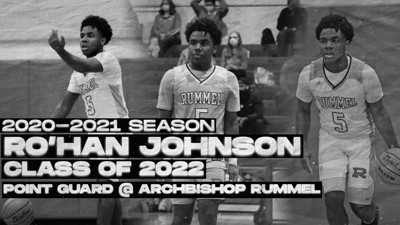 Ro'Han Johnson 2020-2021 Basketball Season Tape | Point Guard ...