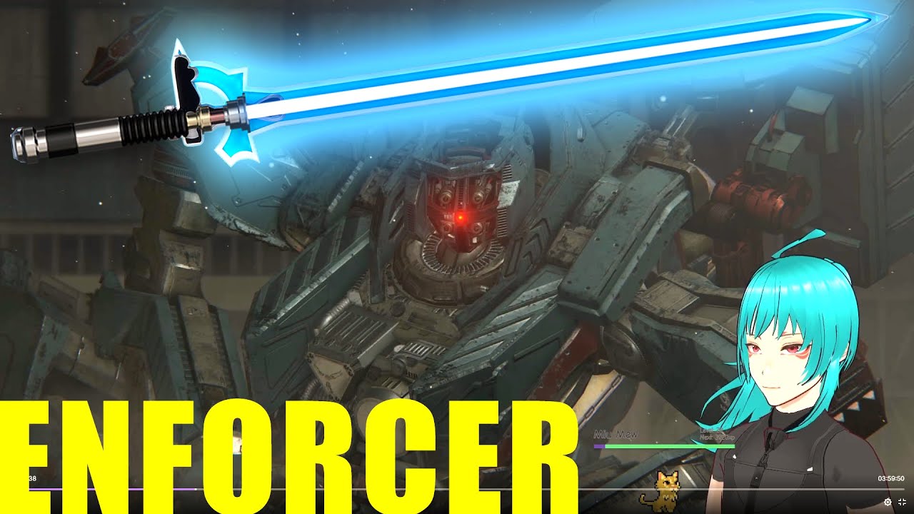 How to Beat ENFORCER - Lightweight Sword Build | Armored Core 6 BOSS ...