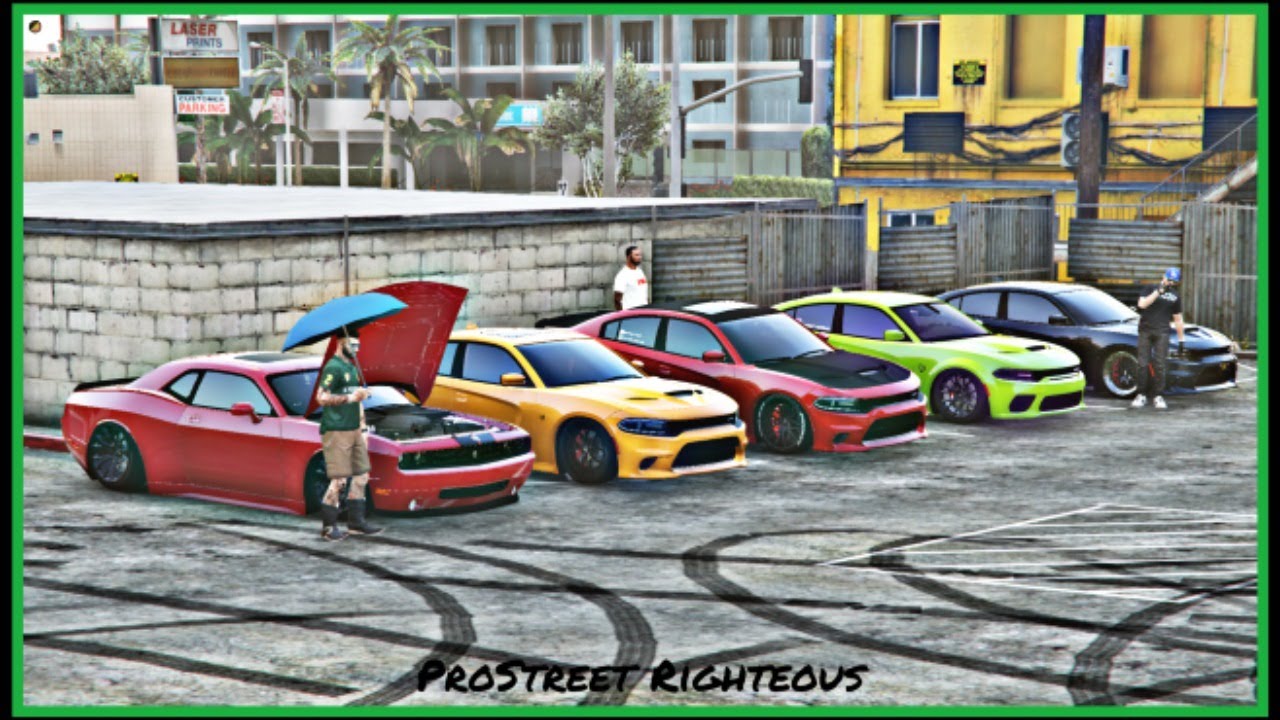 GTA5 FiveM | Street Car Meet & Cruise ends with Jet Boat Races | Road ...