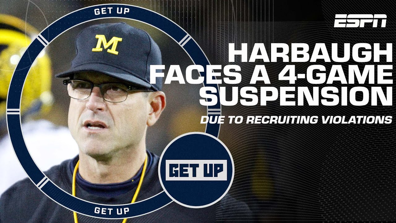 🚨 Michigans Jim Harbaugh Facing A 4 Game Suspension Due To Recruiting