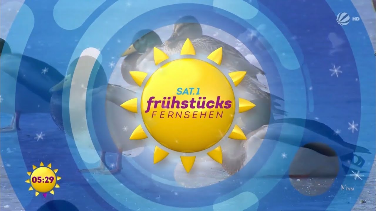 SAT.1 Frühstücksfernsehen Intro/Outro 2021 (Winterversion) [HD 1080p50 ...
