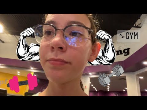 GYM VLOG!! | with special guest Addie 😏 - YouTube