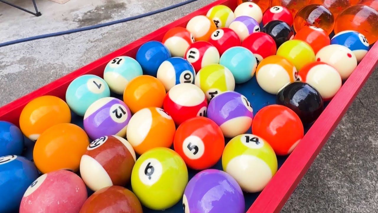 Marble run race ☆ Handmade wooden colorful slope & 100 large dragon ...