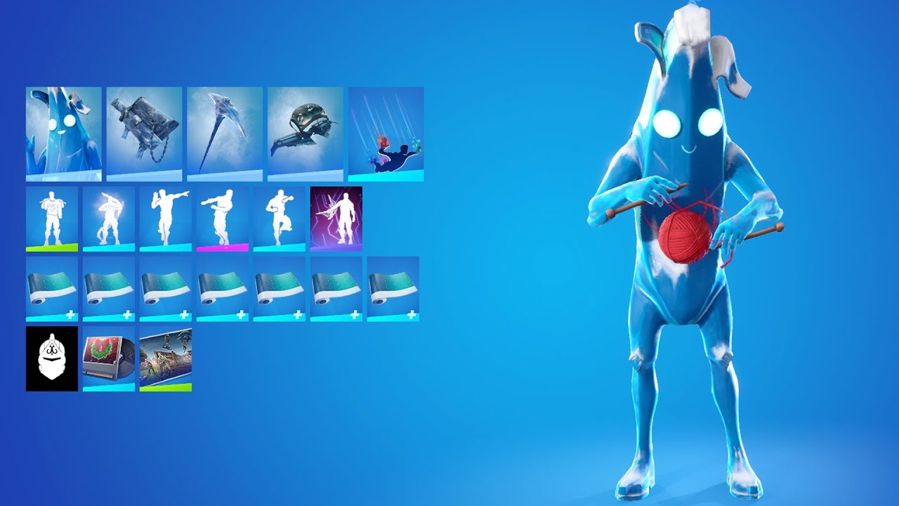 Free peely skin for christmas looks lit 🔥 - YouTube